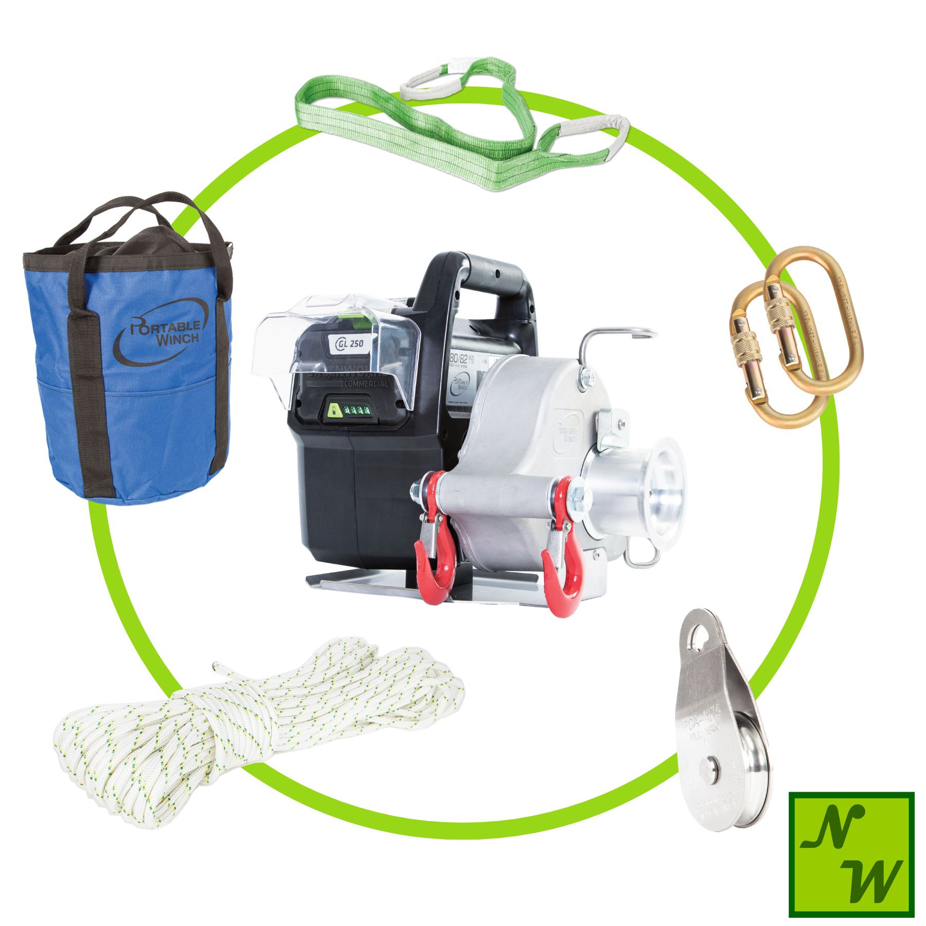 Capstan Winches - Winch Packages - Northern Woodsmen