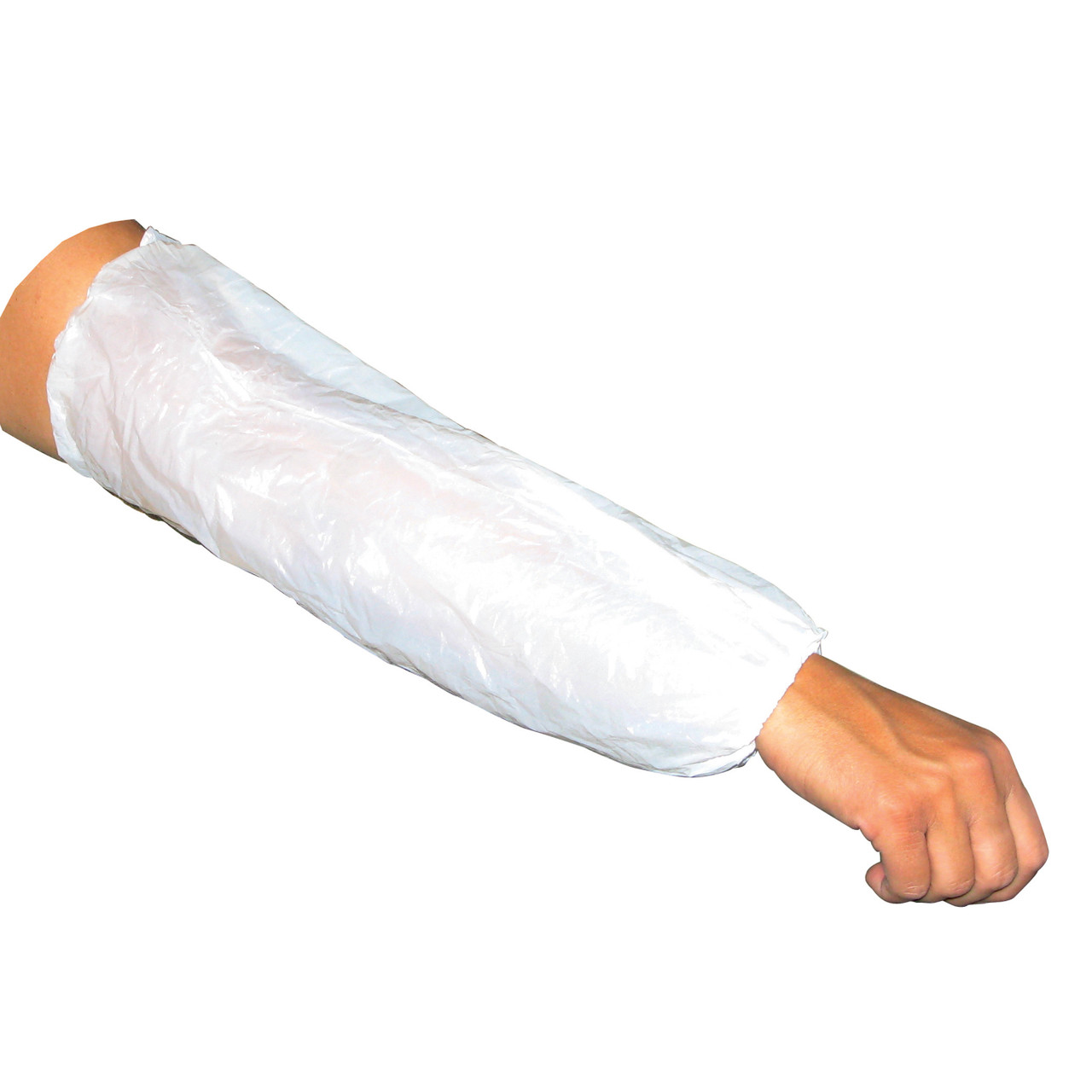 Polyethylene Sleeves 18" White Case of 1000