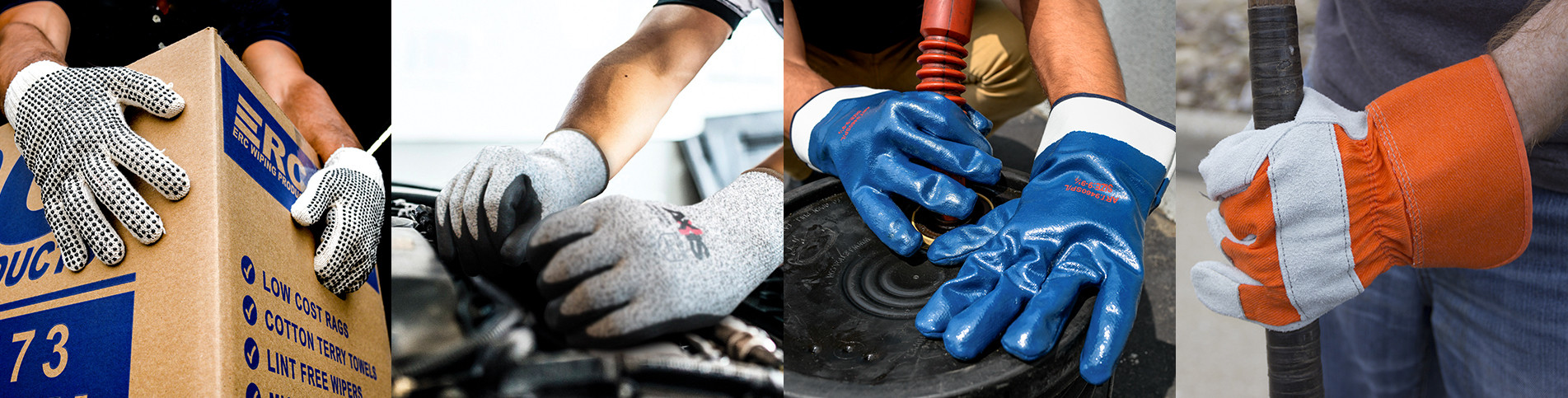 Bulk Work Gloves | ERC Wiping Products