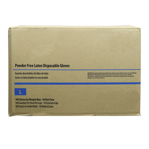 Hand Armor® Latex Gloves Powder Free 8 Mil Double Chlorinated Case Of 1000