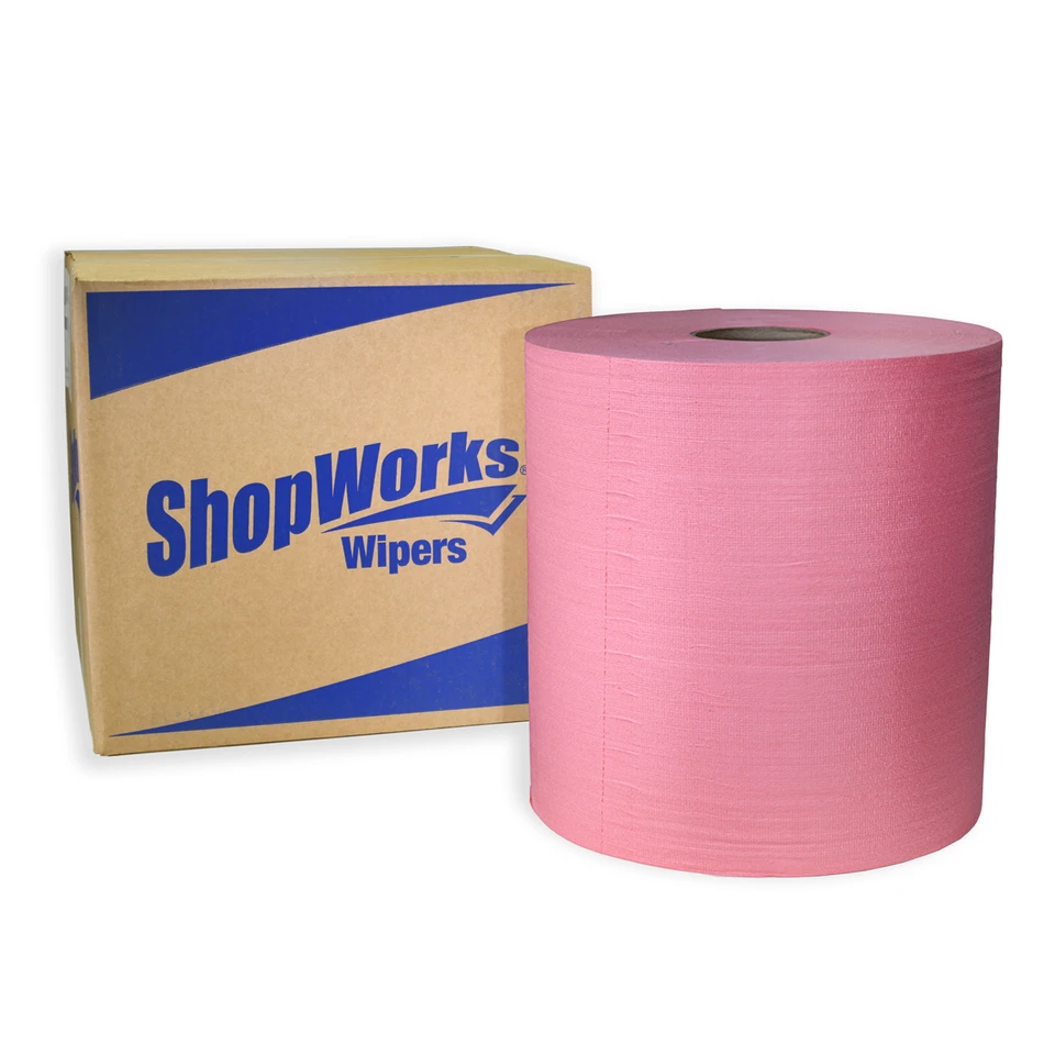 Shopworks W800 Heavy Duty Wiper Jumbo Roll Blue