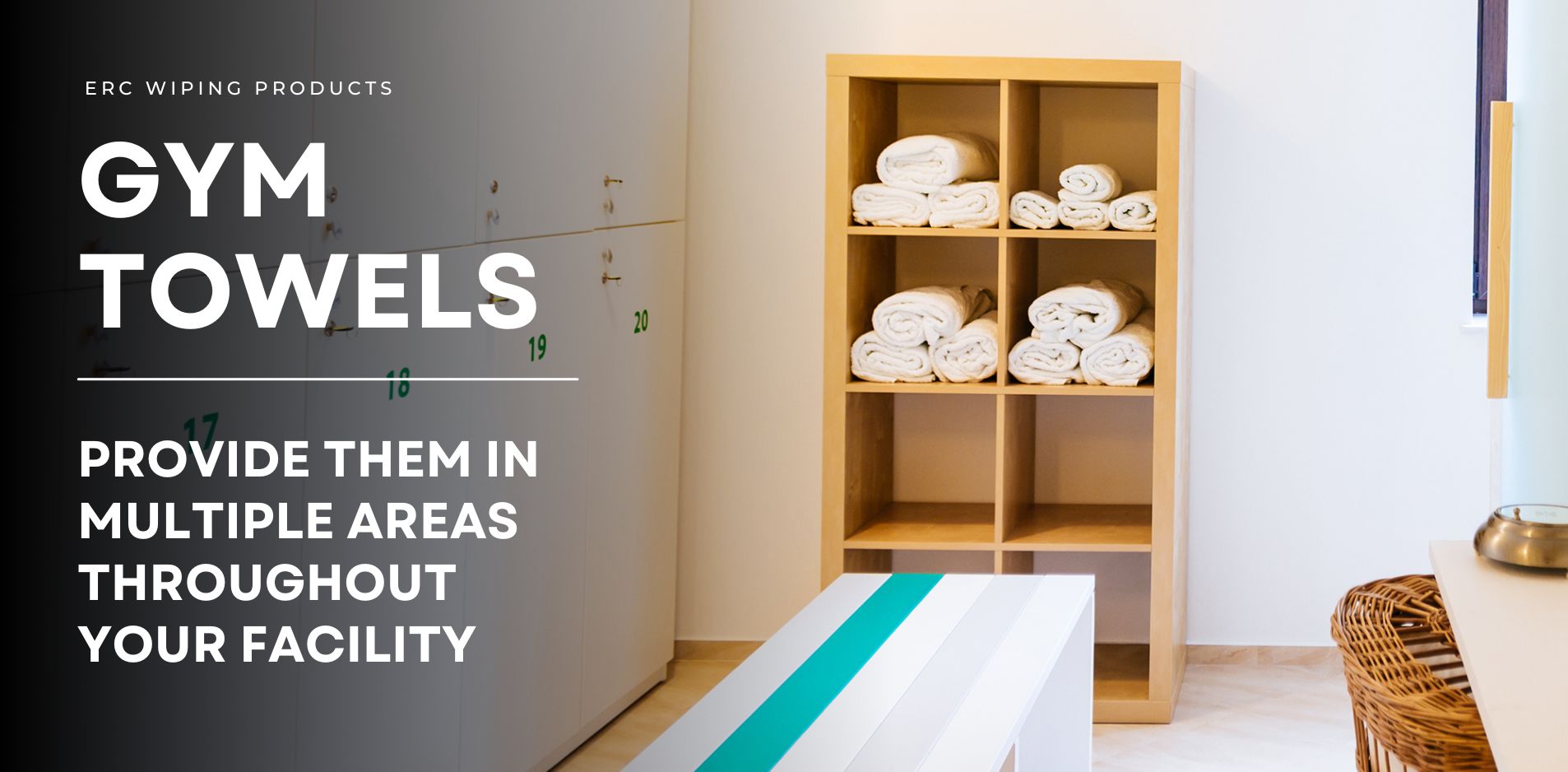 7 Areas To Provide Gym Towels to Your Members - ERC Wiping Products