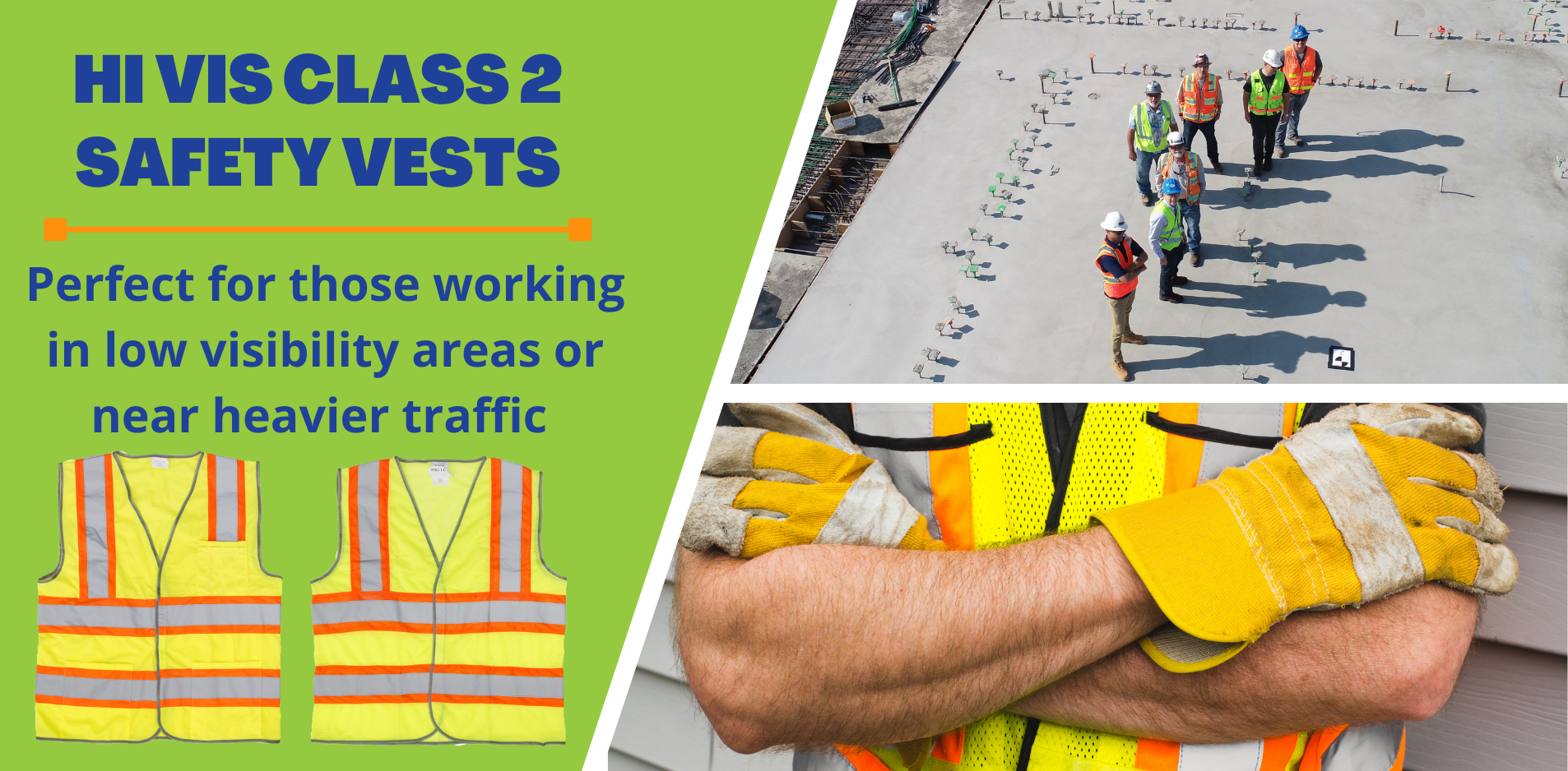 Safety Vests Are Perfect For Those Working In Low Visibility Areas Or ...