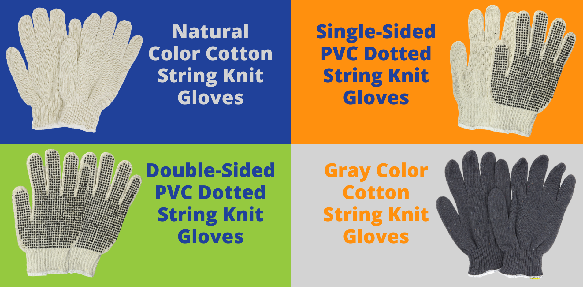 Cotton String Knit Work Gloves Are Cool, Comfortable & Inexpensive ...