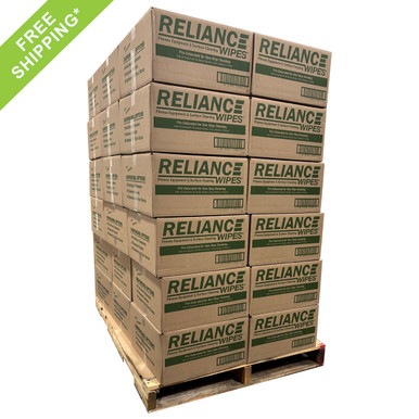 Reliance Wipes - 36 Case Pallet