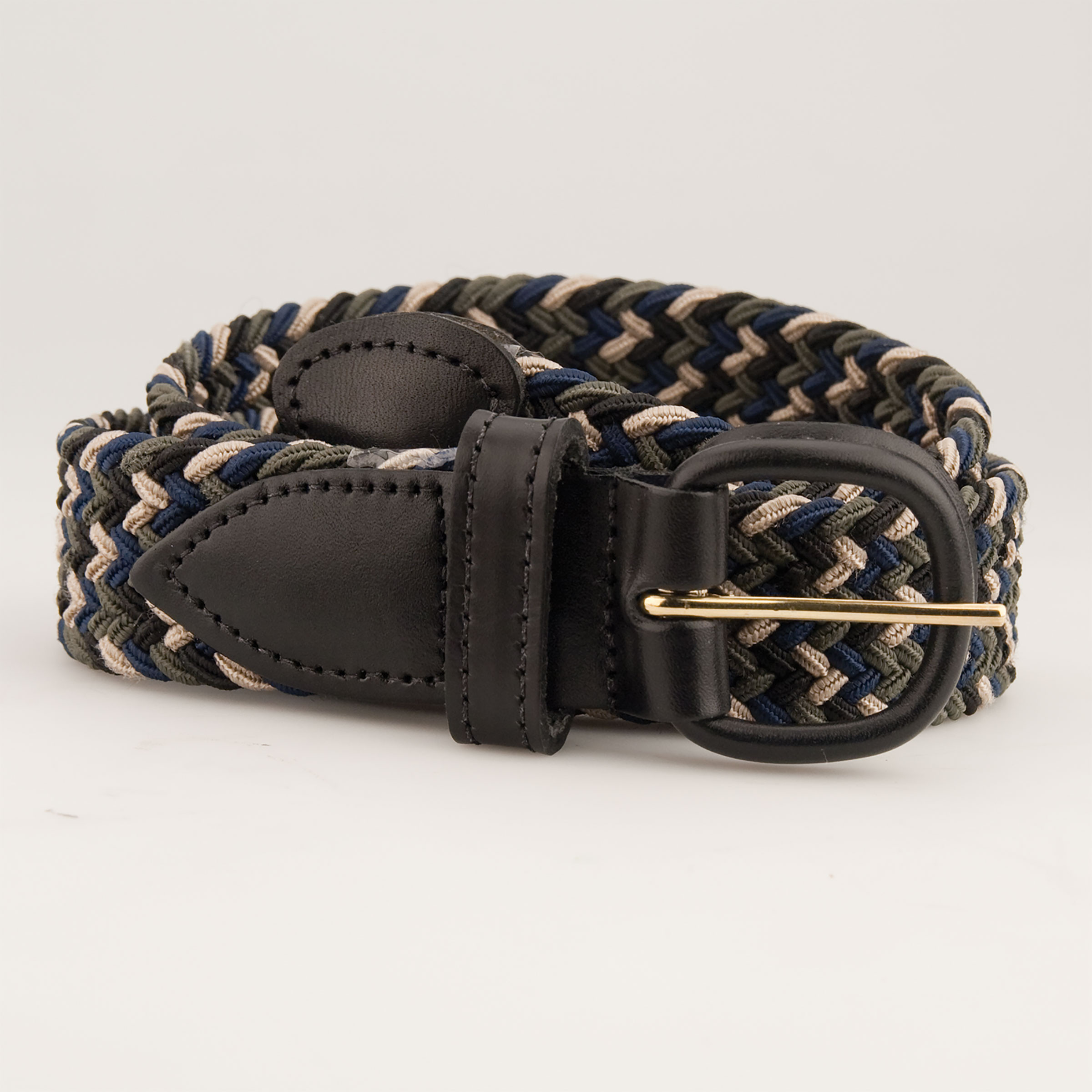 Men's Adjustable Tab Braided Belt at Sportif | Sportif USA