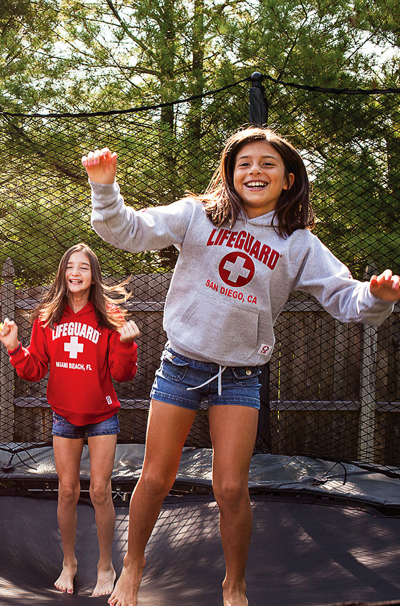 Kids Lifeguard Pullover Hoodie Sweatshirt