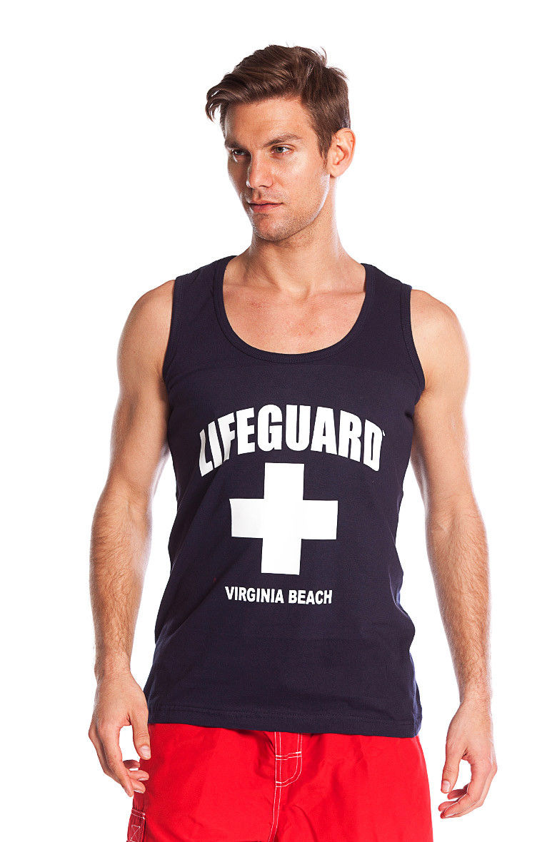 Mens Lifeguard Muscle Tank
