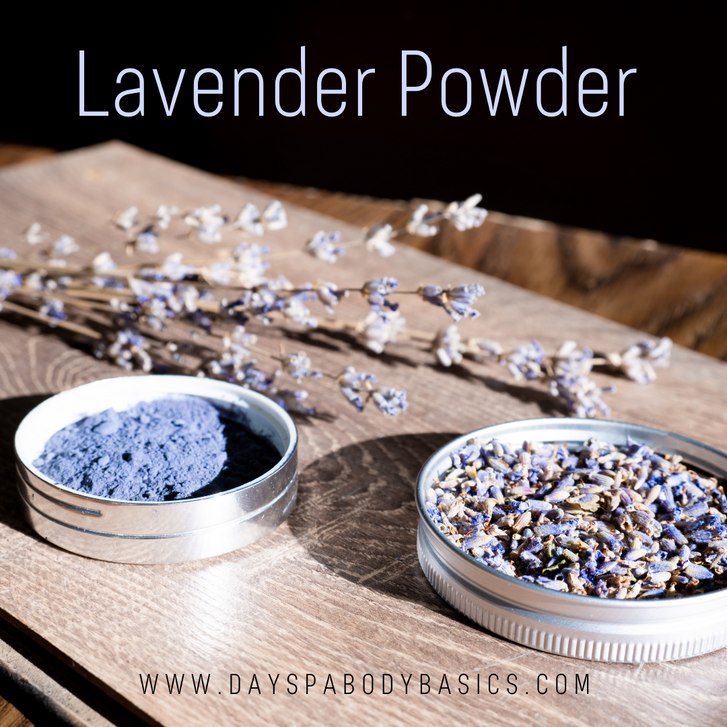 Lavender Powder- Ingredient Highlight - DAYSPA Body Basics Store