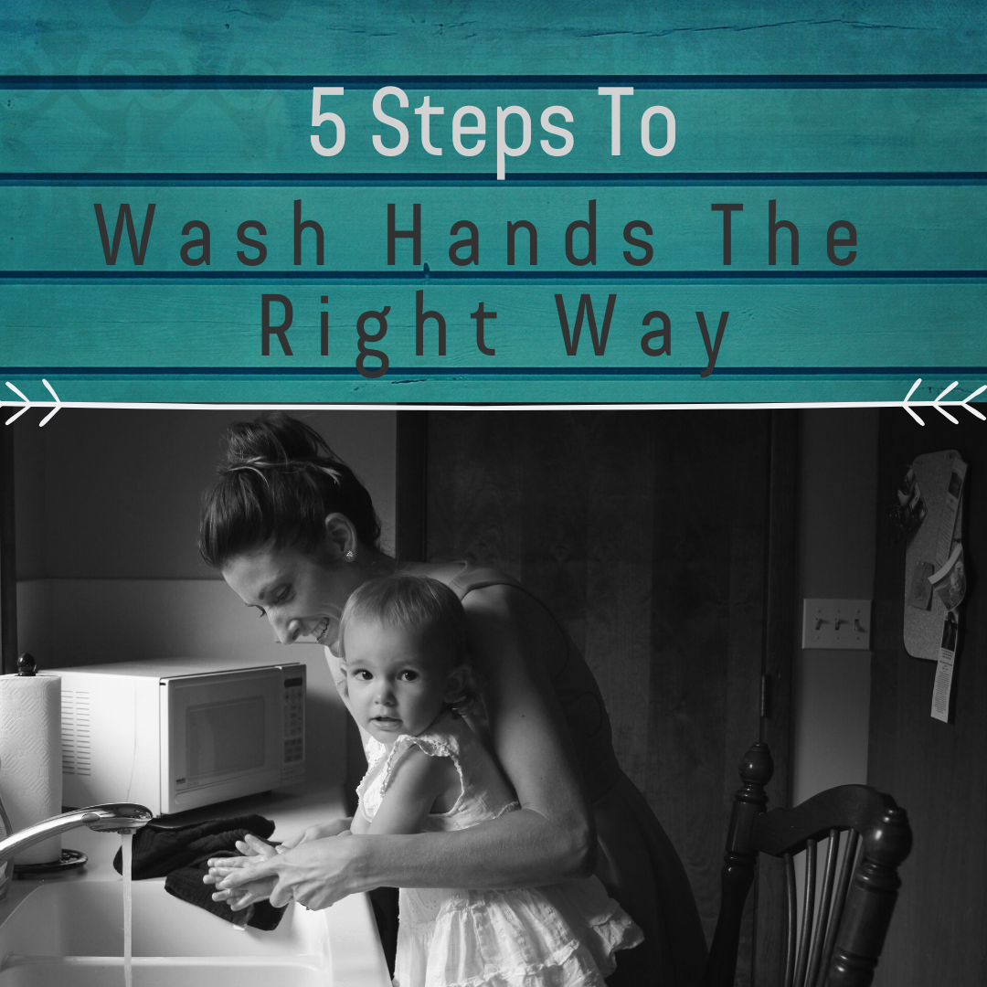 5 Steps To Wash Hands The Right Way - DAYSPA Body Basics Store