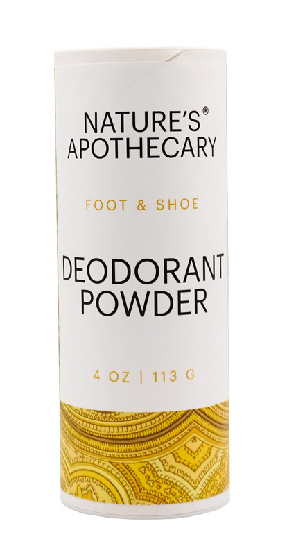 Herbal Foot Powder = Best talc-free formula that quickly absorbs excess ...