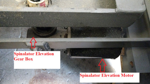Spinalator Roller Elevation Motor