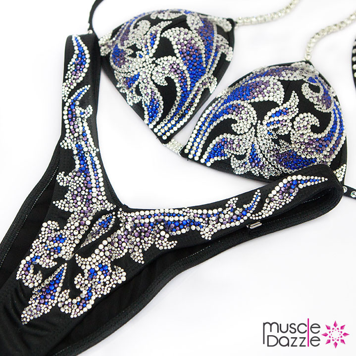 Black Figure Competition Suit