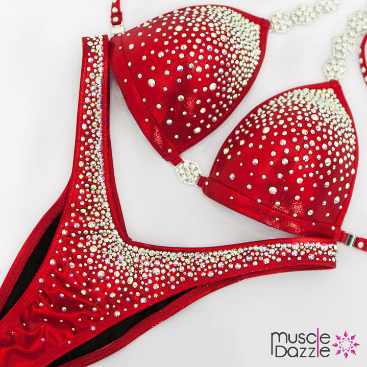 Red Figure Competition Suit