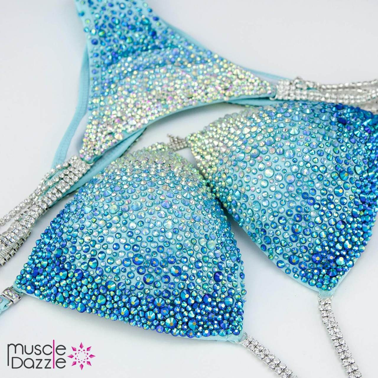 Ice Blue Competition Bikini