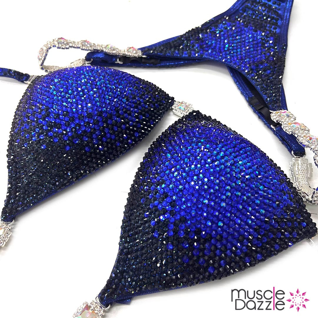 Blue Competition Bikini | "simply WOW"
