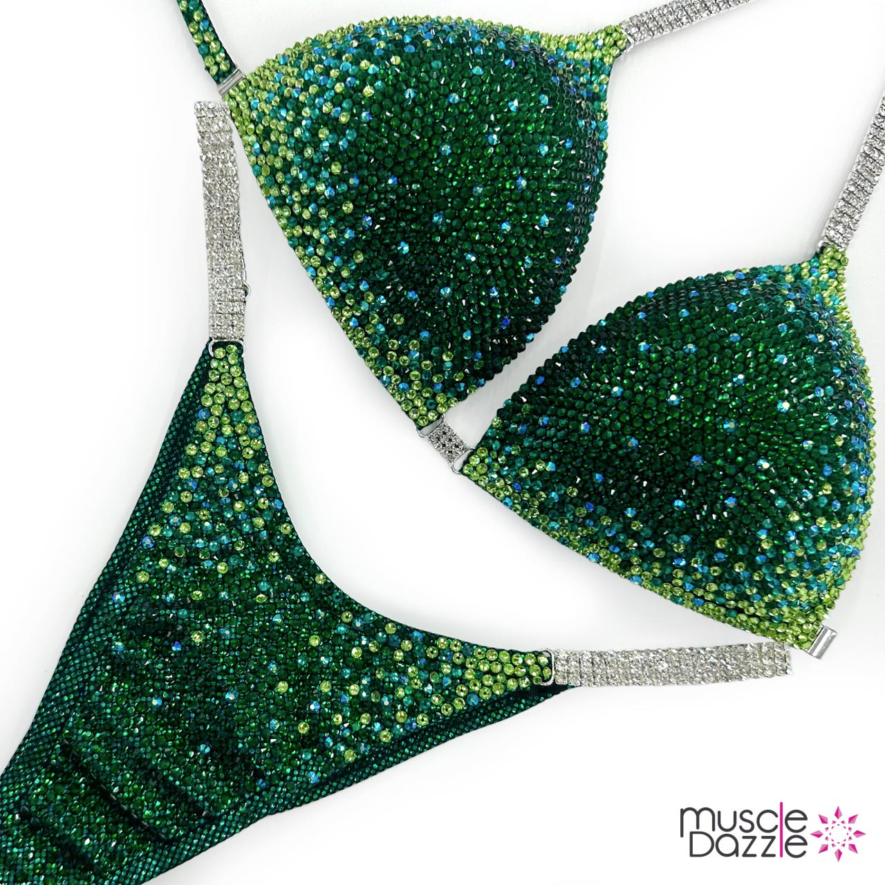 Green Competition Bikini | Customize Your Dream Suit