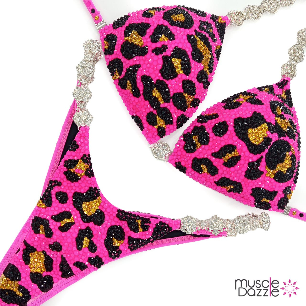 Pink Leopard Competition Bikini | Its Time for Wild