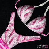 Pink Figure Competition Suit