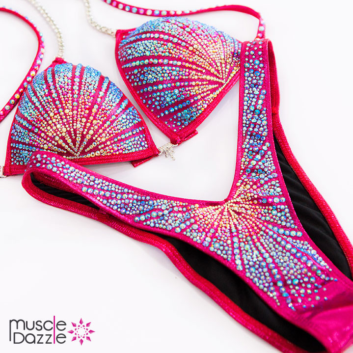 Raspberry Plain Figure Suit