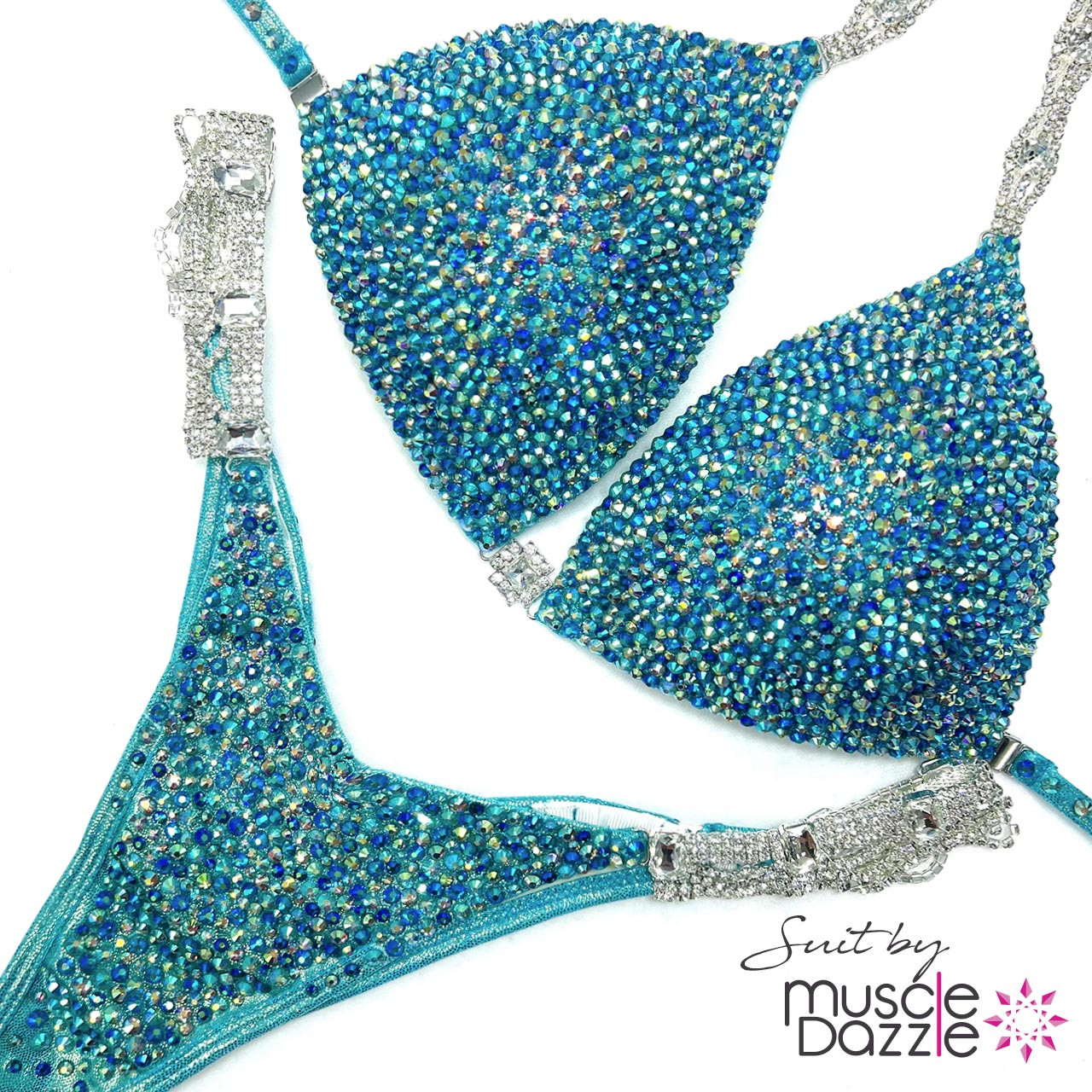 Exquisite Wellness Competition Suits by Muscle Dazzle