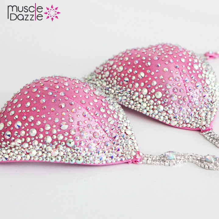 Pink Figure Competition Suit