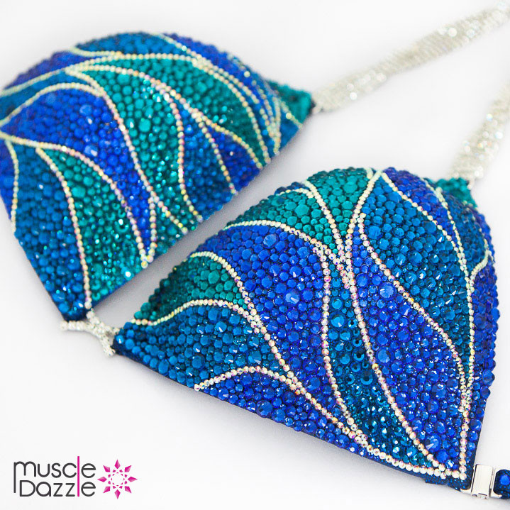 Blue Competition Bikini | "a design like nothing else"