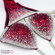 Deep Ruby Red Competition Bikini
