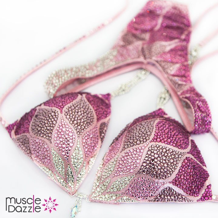 Pink Figure Competition Suit