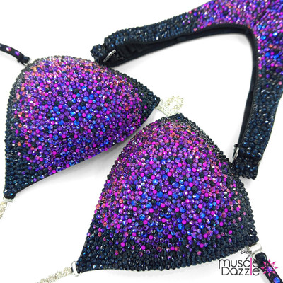 Iconic Purple Figure Suit | Muscle Dazzle