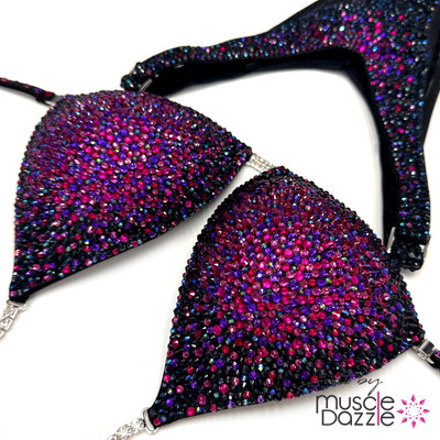 Purple Figure Competition Suit | Be Perfect in Purple