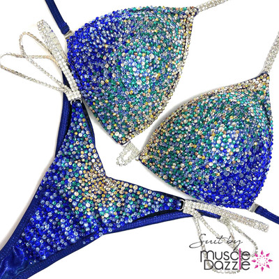 Muscle Dazzle's Aqua Wellness Suit | Excellence on Stage