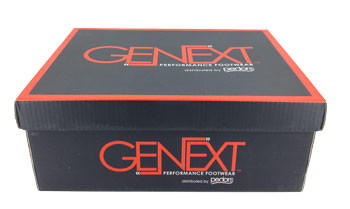 Genext Black Lace Up Orthopedic Shoes For Work For Women