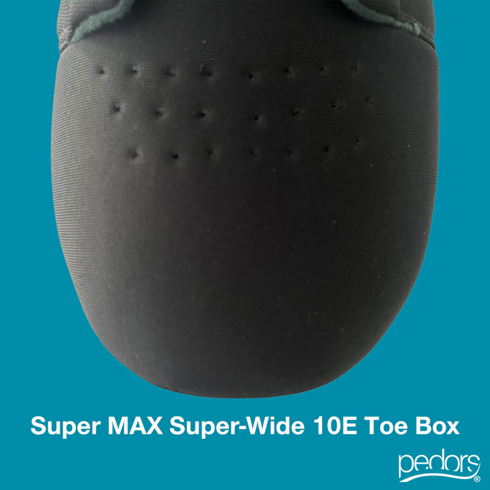5X-Wide (10E Width) Lymphedema Shoes For Swollen Feet - Pedors Super MAX