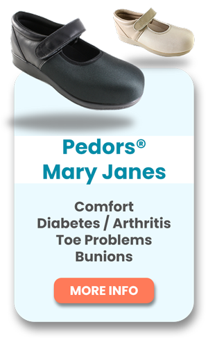 Pedors Orthopedic Shoes For Swollen Feet | Official Site