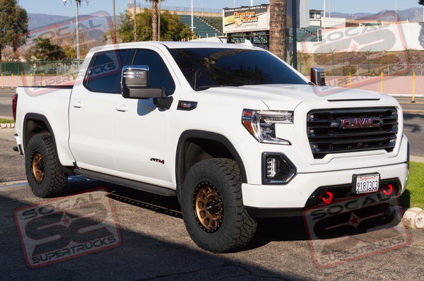 2021 GMC Sierra 1500 AT4 - Leveled +1" Front / -1" Rear - SoCal SuperTrucks