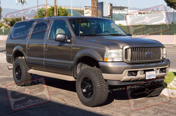 2003 Ford Excursion - 4" Lift - BDS / Fox - XD Wheels - Falken Tires