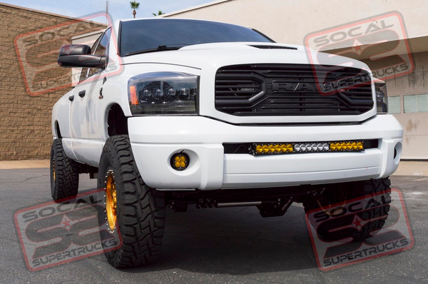 2008 Dodge Ram 2500 - Carli / Fox 3" Level - Innov8 Racing Wheels ...