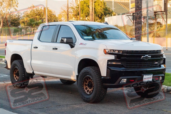 2019 Chevy Silverado 1500 Trail Boss - +1" Front / -1" Rear - Method ...