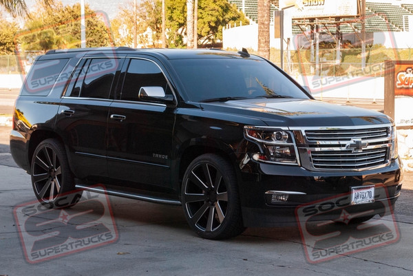 2019 Chevy Tahoe - Belltech - 2"/4" Drop - Dub Wheels - Nexen Tires