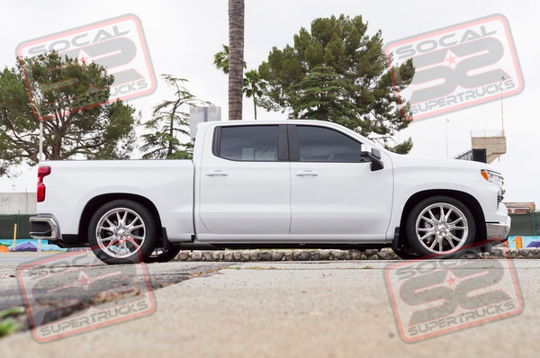 2022 Chevy Silverado 1500 - Belltech - 4"/6" Drop - Budnik Wheels ...