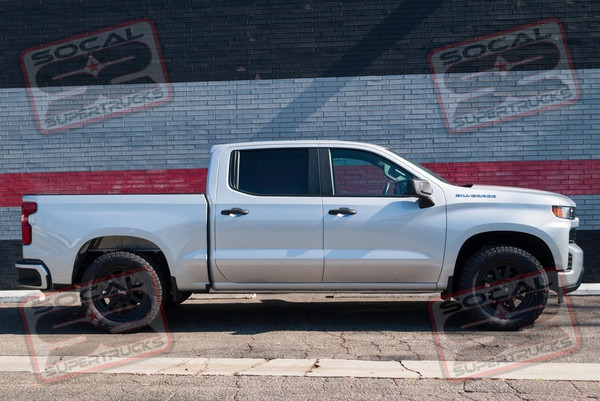 2020 Chevy Silverado 1500 - Maxtrac - 2" Rear Drop - Black Rhino Wheels ...
