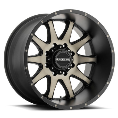 Raceline Shift 930DM Black Machined W/Dark Tint 5x114.3/5x120 (5x4.5)