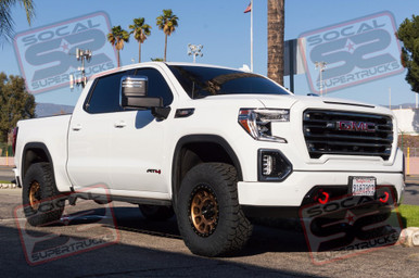 2021 GMC Sierra 1500 AT4 - Leveled +1" Front / -1" Rear - SoCal SuperTrucks