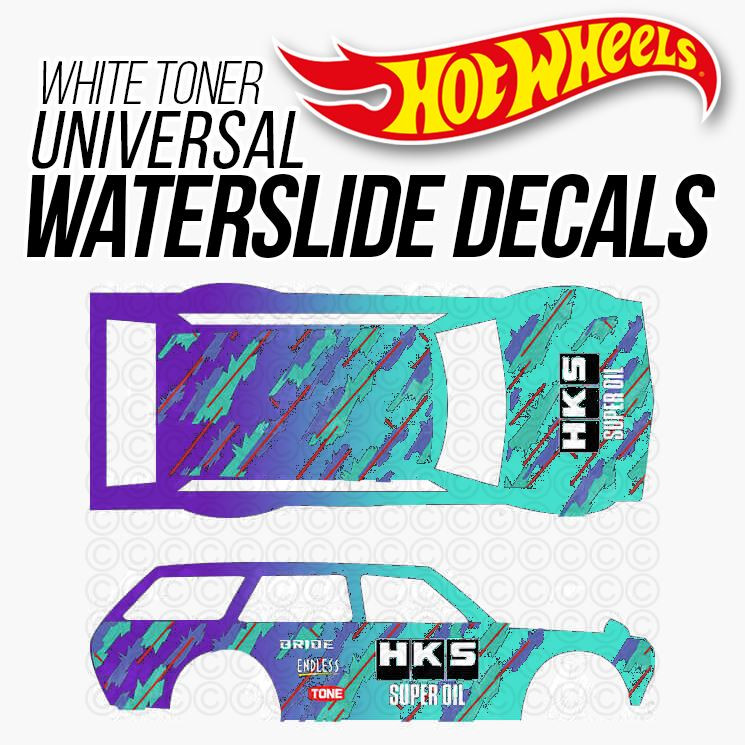 HKS LIVERY Wagon Universal WaterSlide Decals - Mod My Ride