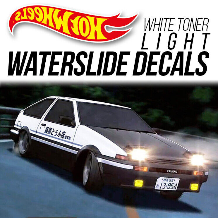 TOYOTA AE86 Head Tail Light WaterSlide Decals - Mod My Ride
