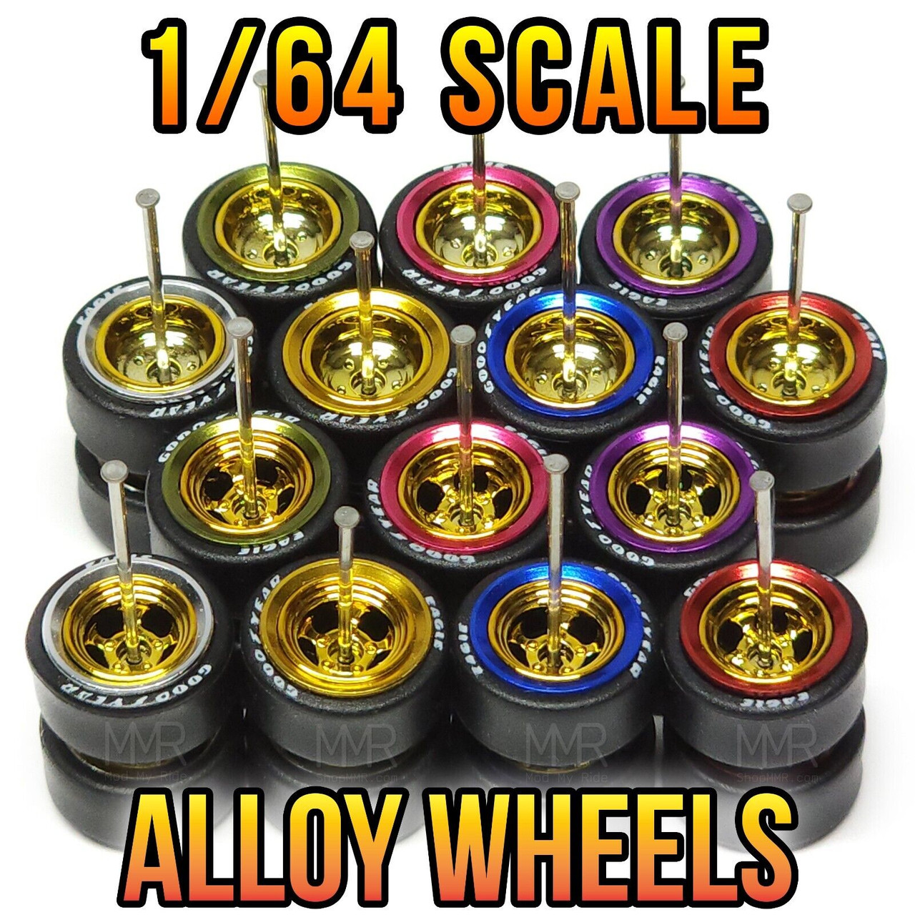 ALLOY 0 / 5 SPOKE - GOLD Wheel Set - Mod My Ride