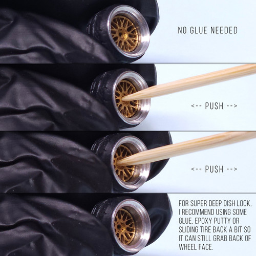 STANCE ALLOY Metal 2 Piece WheelSet - Mod My Ride