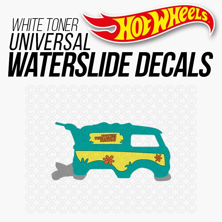 KOOL KOMBI MYSTERY MACHINE Universal WaterSlide Decals - Mod My Ride