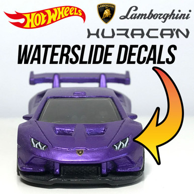 LAMBORGHINI HURACAN LB / SUPER TROFEO Headlight Taillight WaterSlide ...